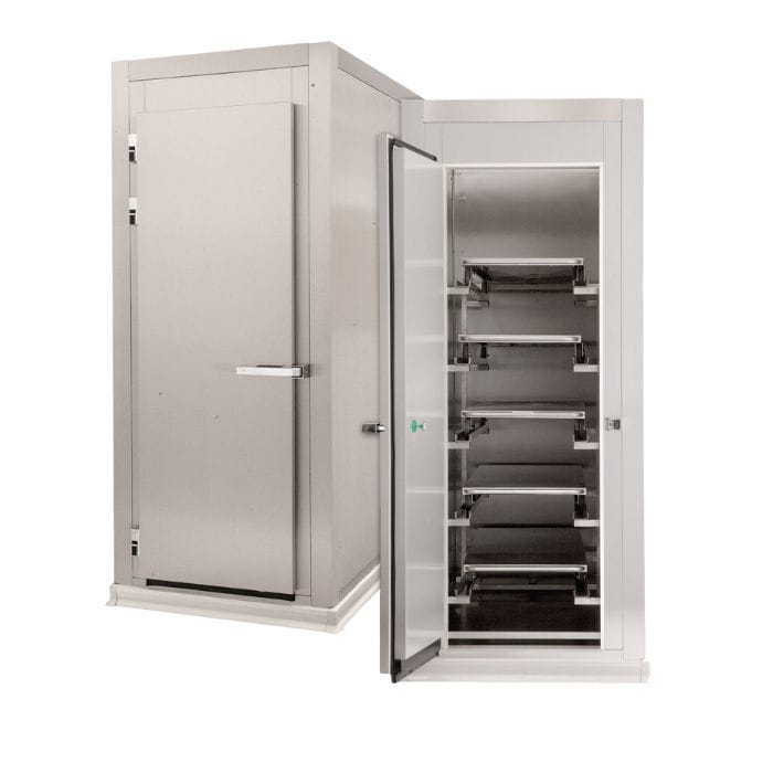 Mortuary stretcher refrigerated mortuary cabinet - HYGECO - 2-body / 3 ...