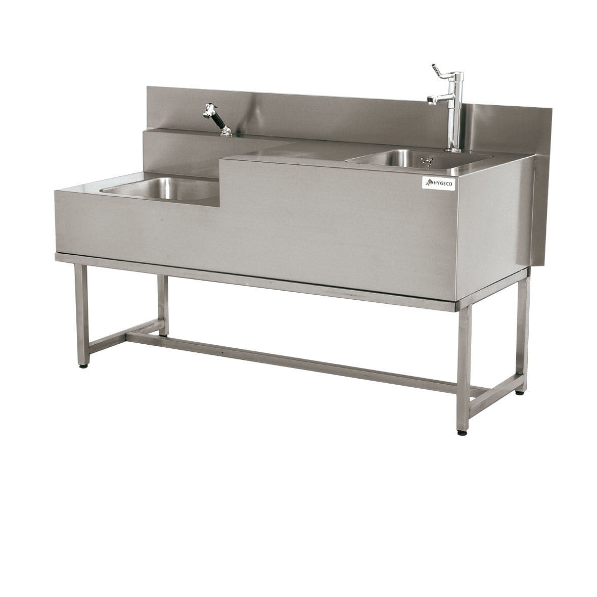 Floor-mounted mortuary washing unit - MC001054 - HYGECO