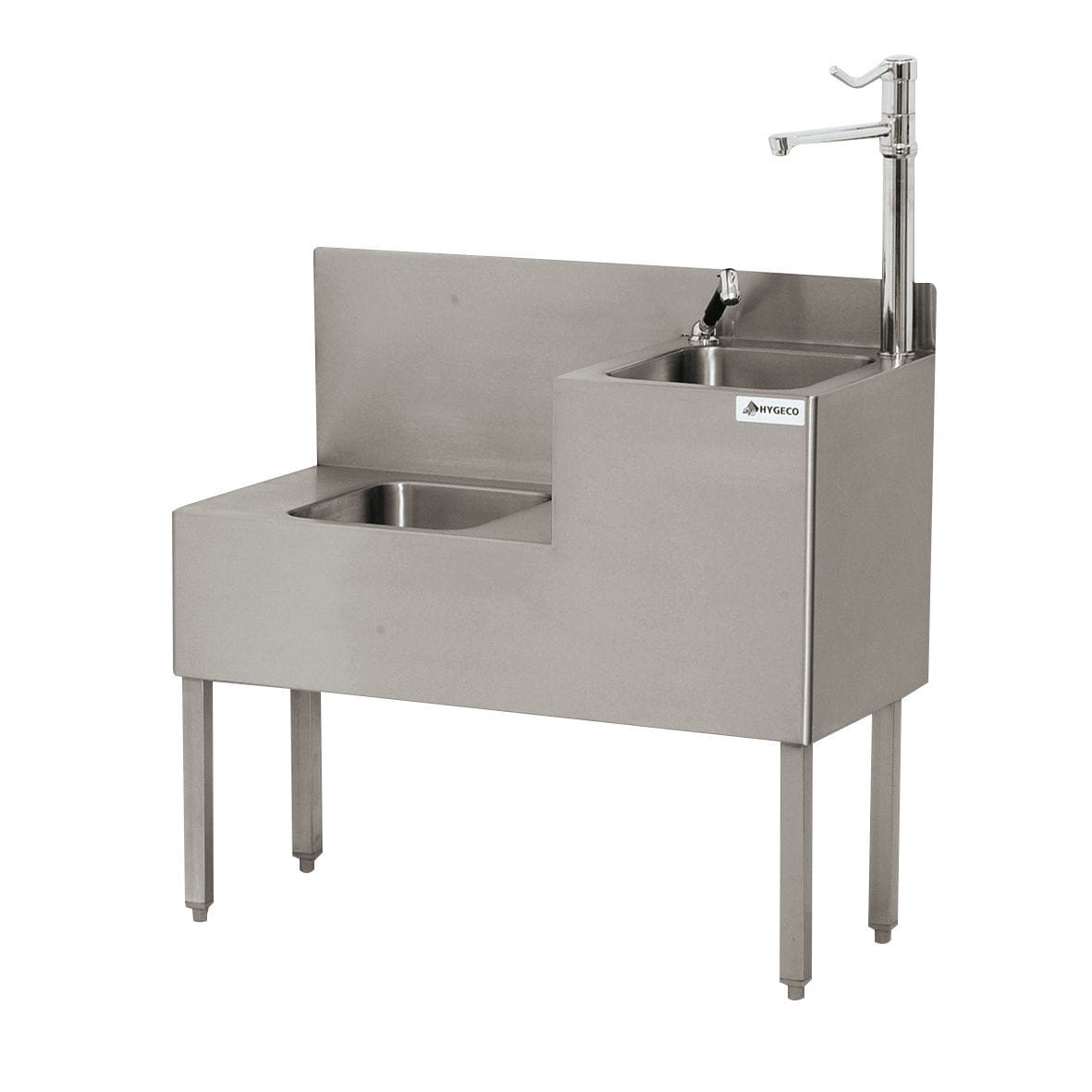 Floor-mounted mortuary washing unit - MC000999 - HYGECO
