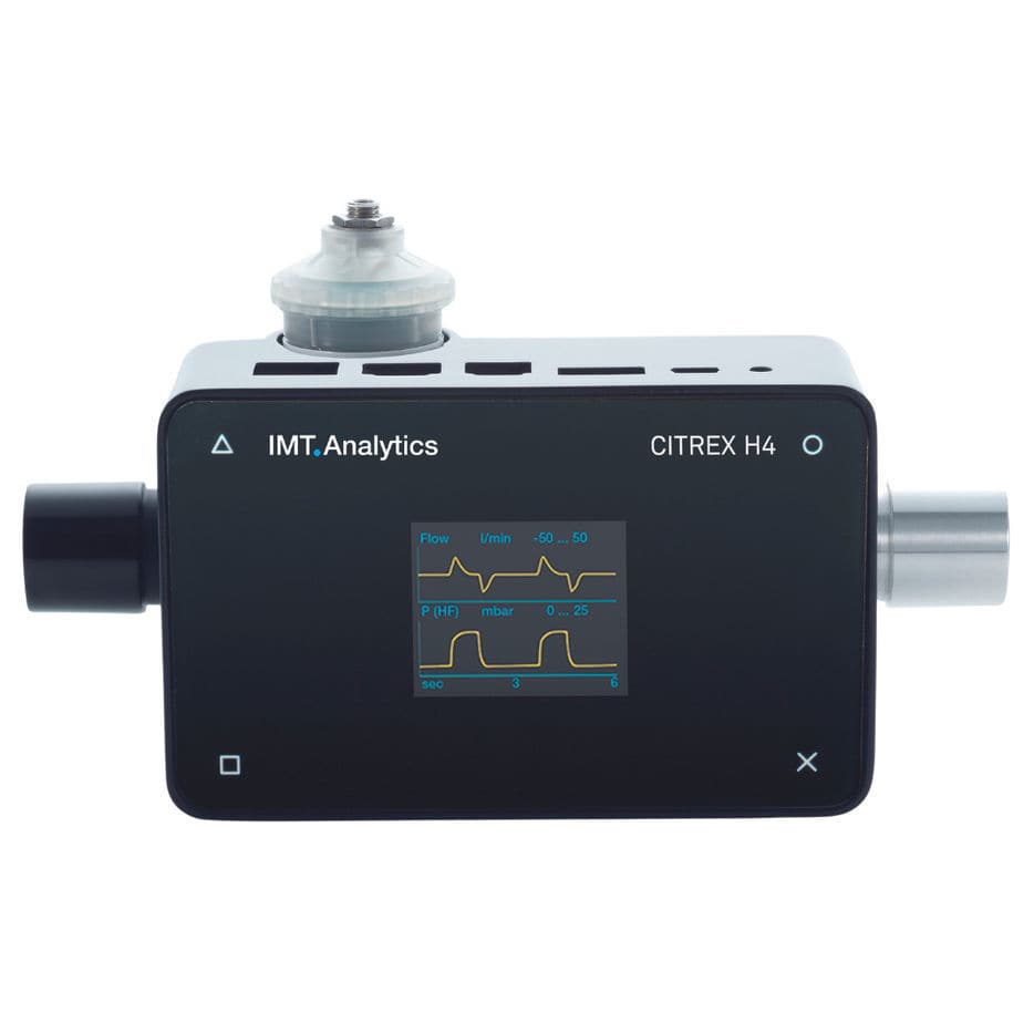 Flow analyzer - CITREX H4 - IMT Analytics - pressure / for medical ...