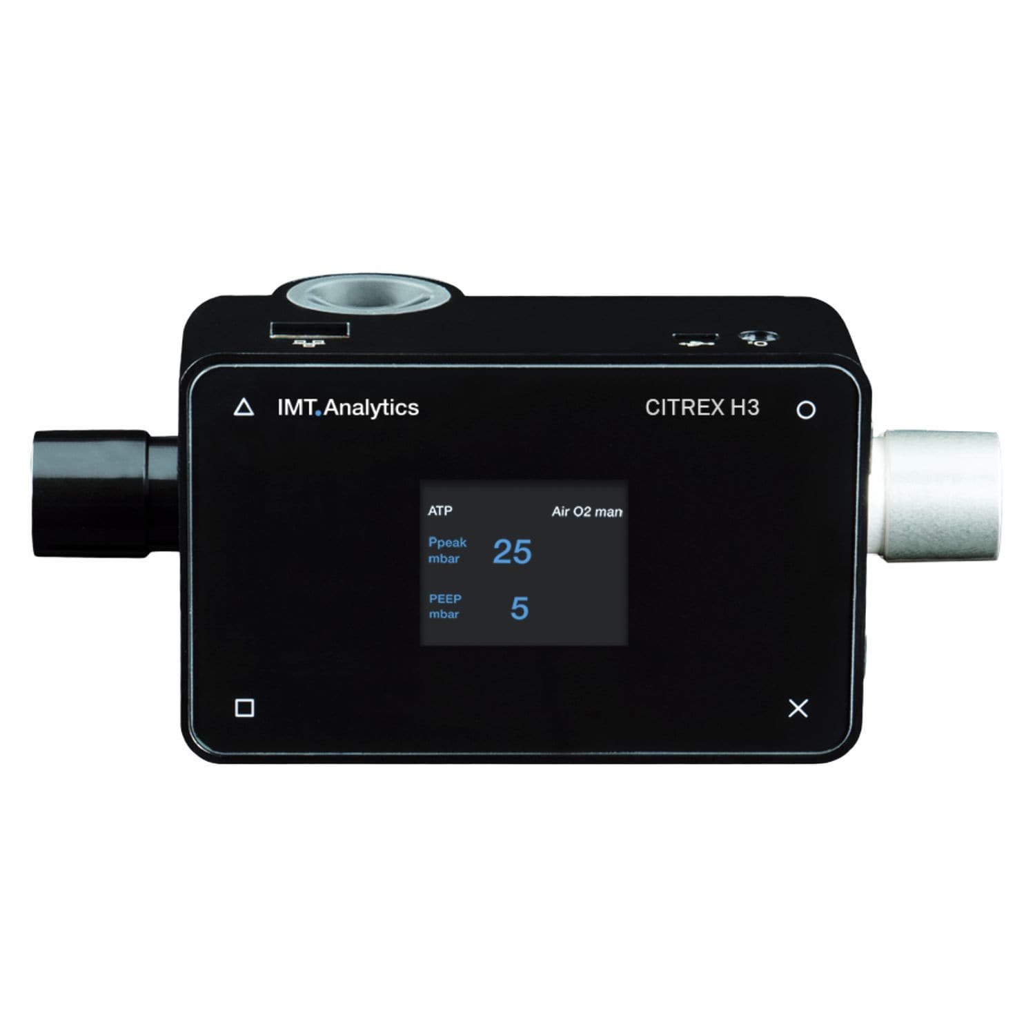 Flow analyzer - CITREX H3 - IMT Analytics - pressure / oxygen / N2O
