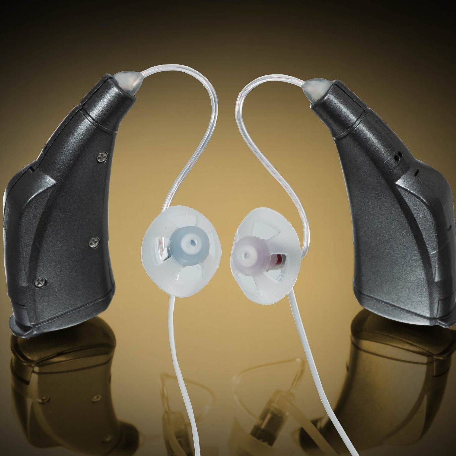 RIC hearing aid - UP-6E6 - IN4 Technology - remote-controlled ...