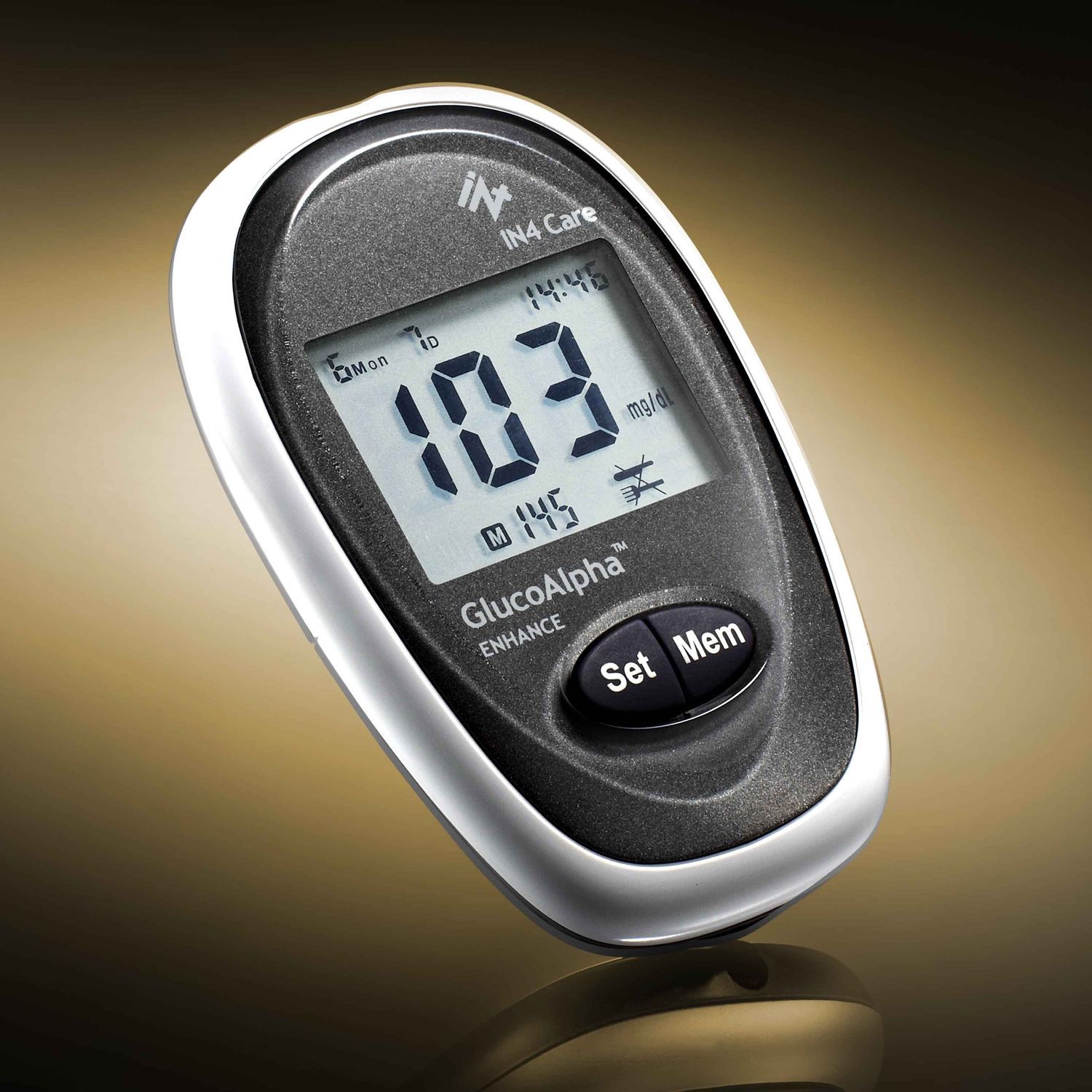 Hospital blood glucose monitor - GlucoAlpha ENHANCE - IN4 Technology ...
