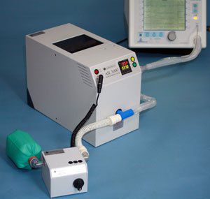 Breathing simulator - ASL 5000 - IngMar Medical - monitor