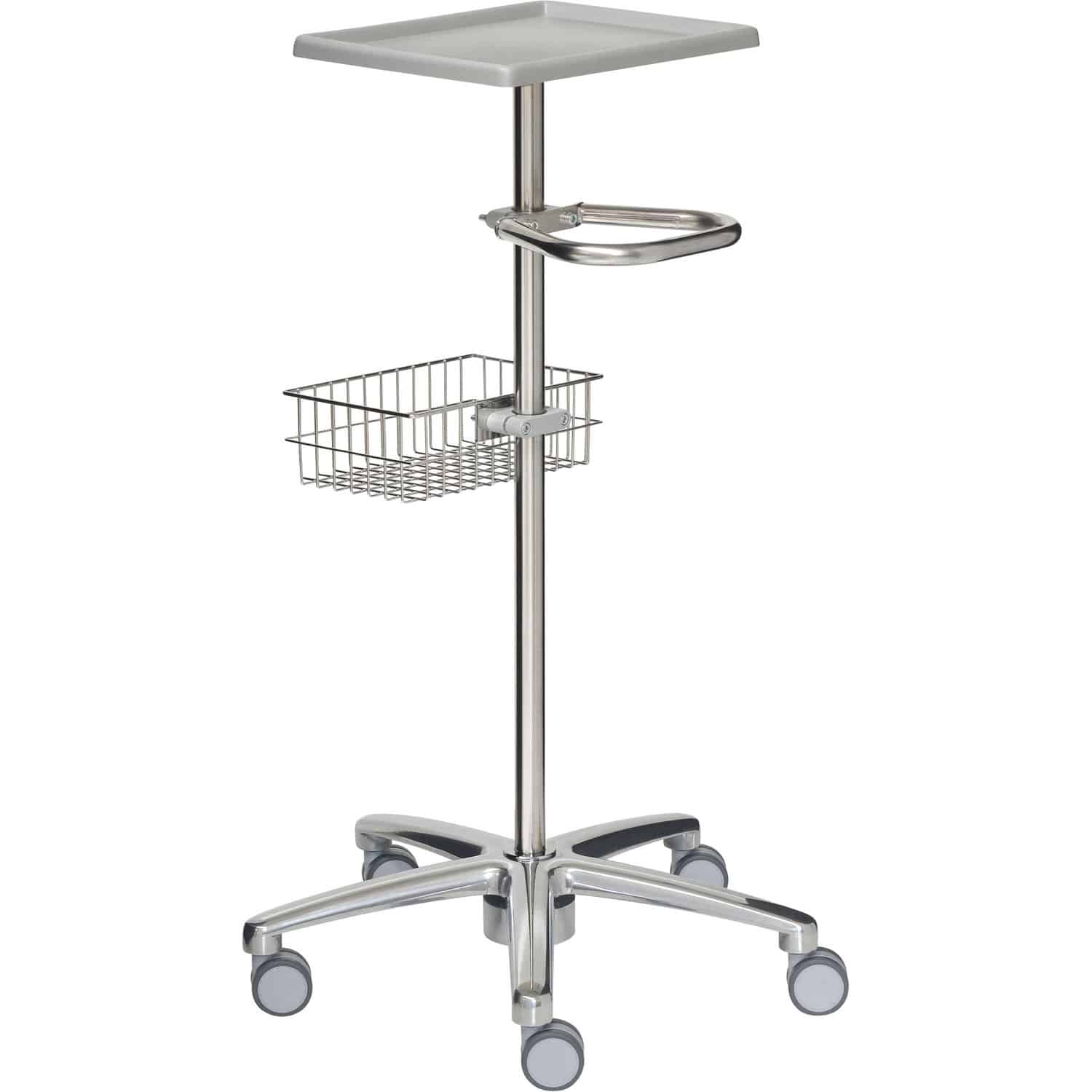 Medical device cart - 22410 - Inmoclinc - multi-function / stainless ...