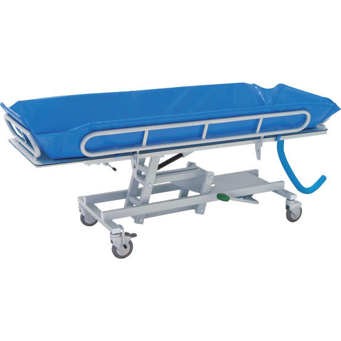 Height-adjustable shower trolley - 10300 - Inmoclinc - hydraulic