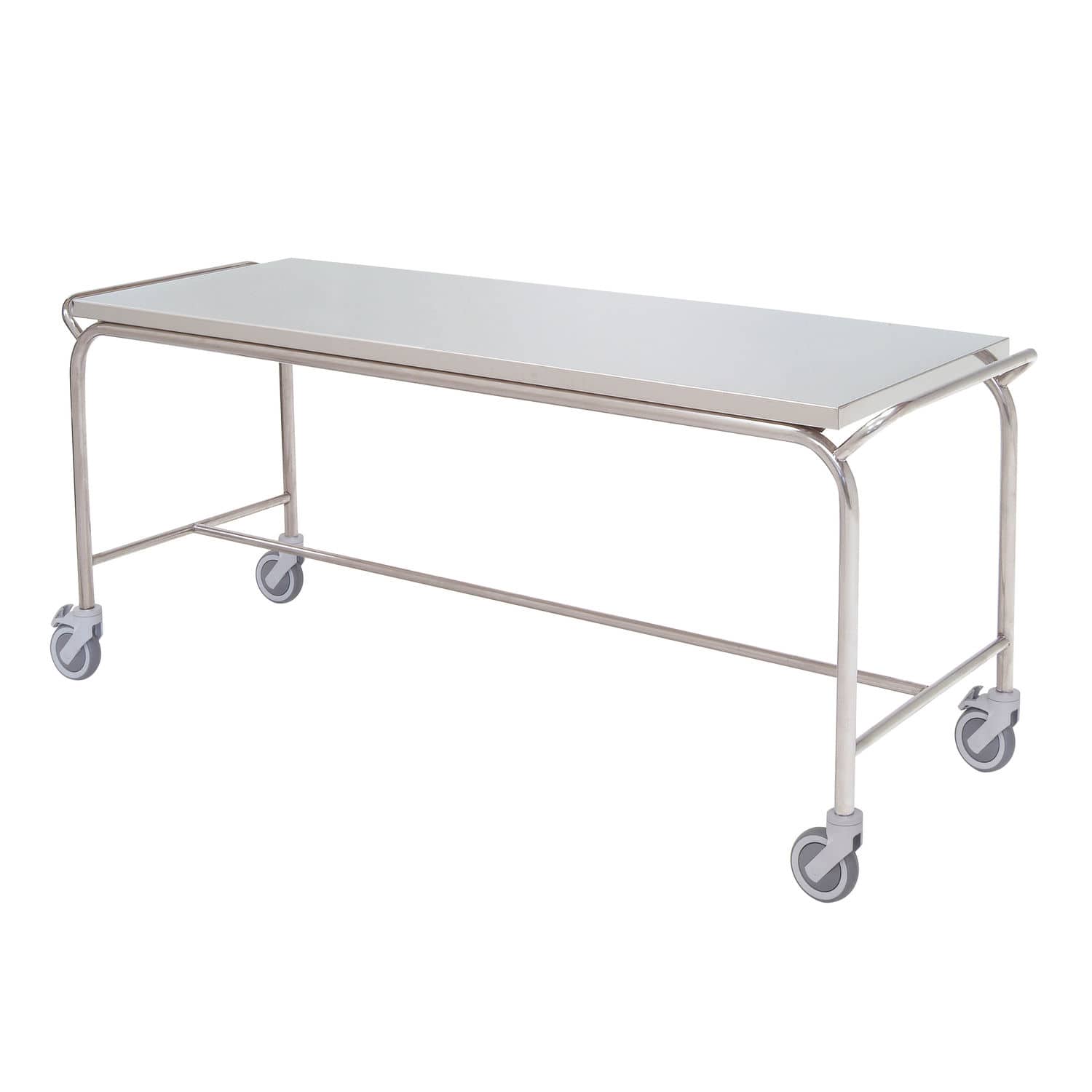 Stainless steel mortuary trolley - 10114 - Inmoclinc