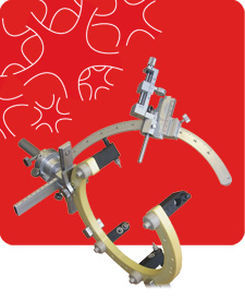 MRI-compatible stereotactic frame - ZD - inomed Medizintechnik