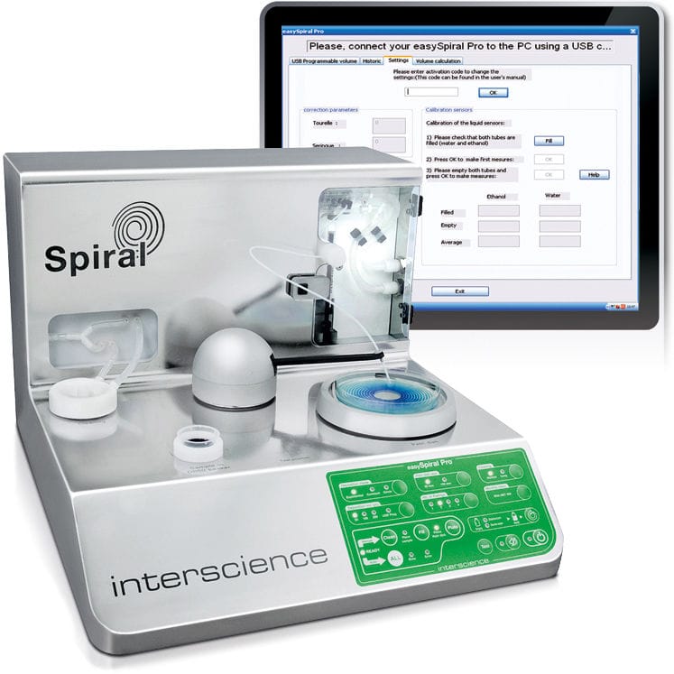 Petri dish streaking system - easySpiral Pro® - INTERSCIENCE ...