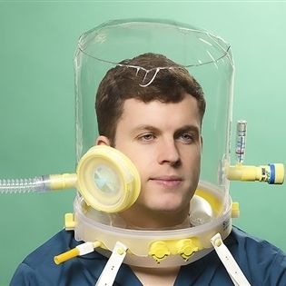CPAP therapy oxygen hood - StarMed - Intersurgical