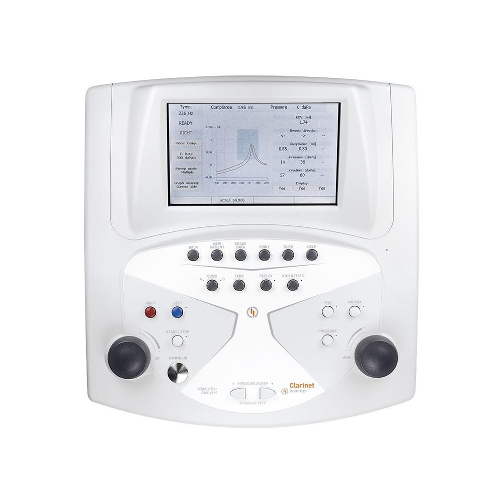 Acoustic reflex tester - Clarinet - Inventis - diagnostic tympanometer ...