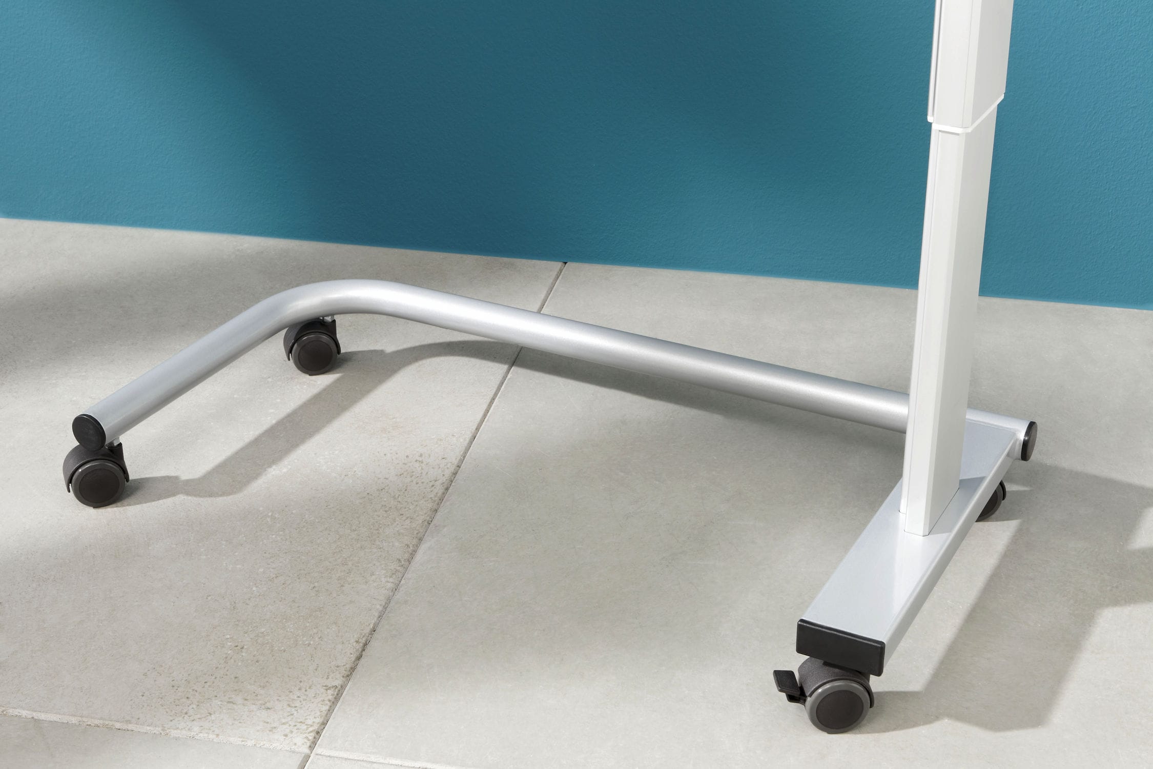 Small Adjustable Table On Casters