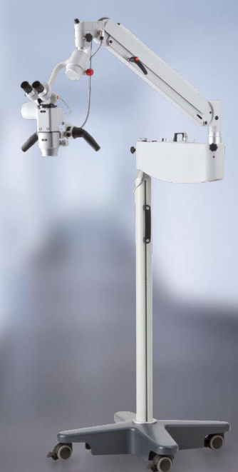 Dental surgery microscope / dental examination microscope / on casters ...