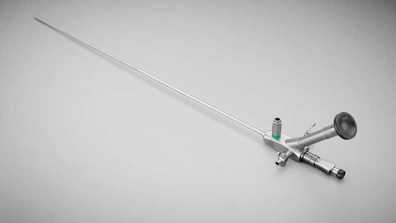Small animal veterinary cystoscope - KARL STORZ