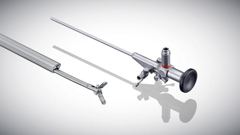 Small animal veterinary choledochoscope - KARL STORZ