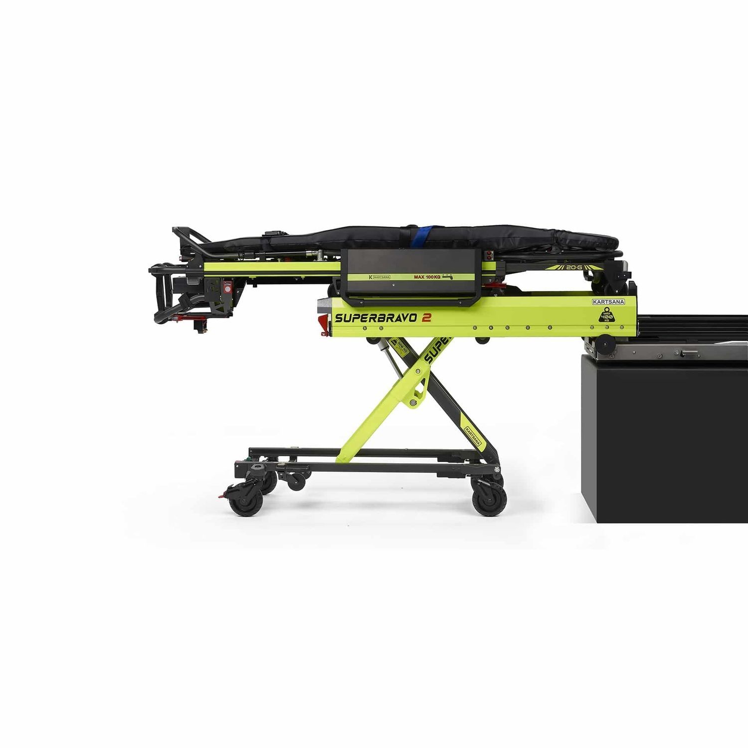 Transport stretcher trolley - SUPERBRAVA - Kartsana - emergency ...