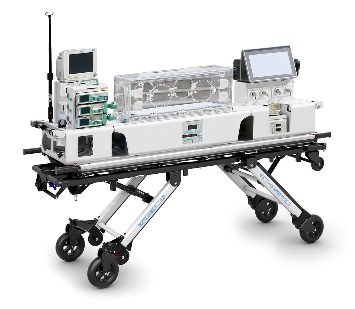 Transport stretcher trolley - TG-880 C4 - Kartsana - emergency / for ...