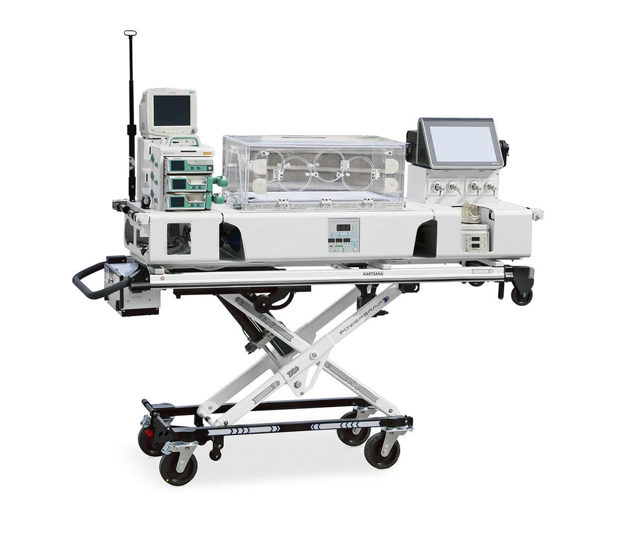 Transport stretcher trolley - TG-1000 - Kartsana - emergency / for ...