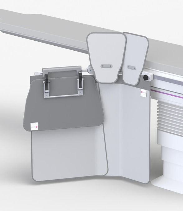 X-ray radiation shielding curtain - 312/DS-008 - Kenex Electro-Medical ...