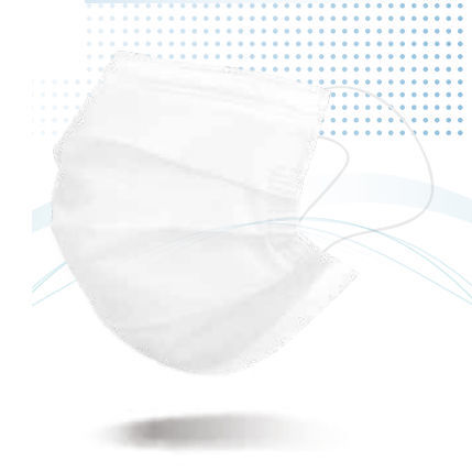 EN14683 surgical mask - KI-8501 - KOO Industries - adult / L / S