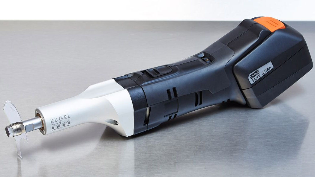 Electric autopsy saw - HB-740-Accu-250 - KUGEL medical GmbH & Co. KG