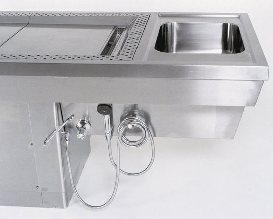 Forensic autopsy table - STV 10/800 - KUGEL medical GmbH & Co. KG ...