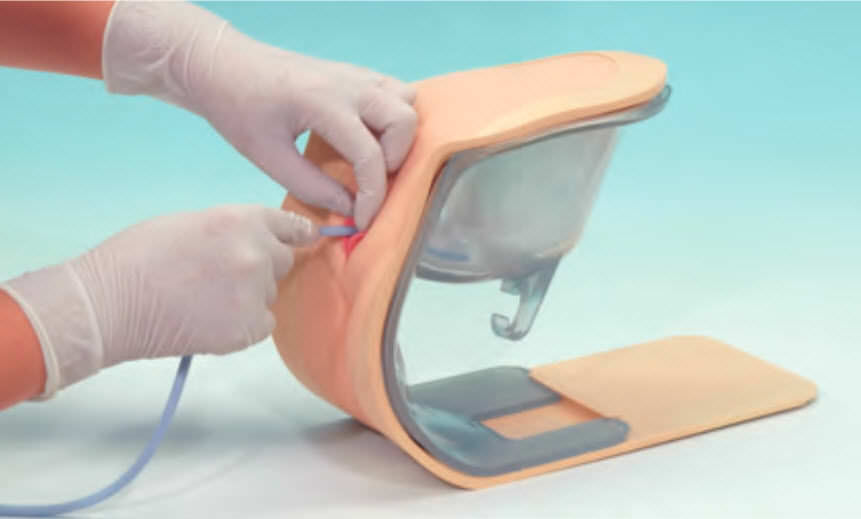 Urinary catheterization simulator - MW2B - Kyoto Kagaku - training ...
