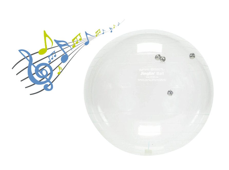 Large size Pilates ball - Jinglin’ Ball - Ledraplastic - jingling / adult