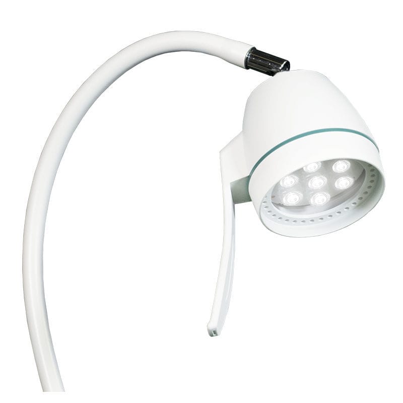 LED examination lamp - HEPTA - LID - floor-standing / on casters / rail ...