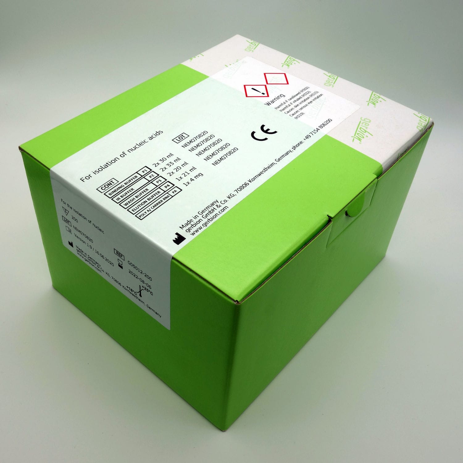 Solution reagent kit - NukEx Mag Extreme SC - LINEAR CHEMICALS - sample ...