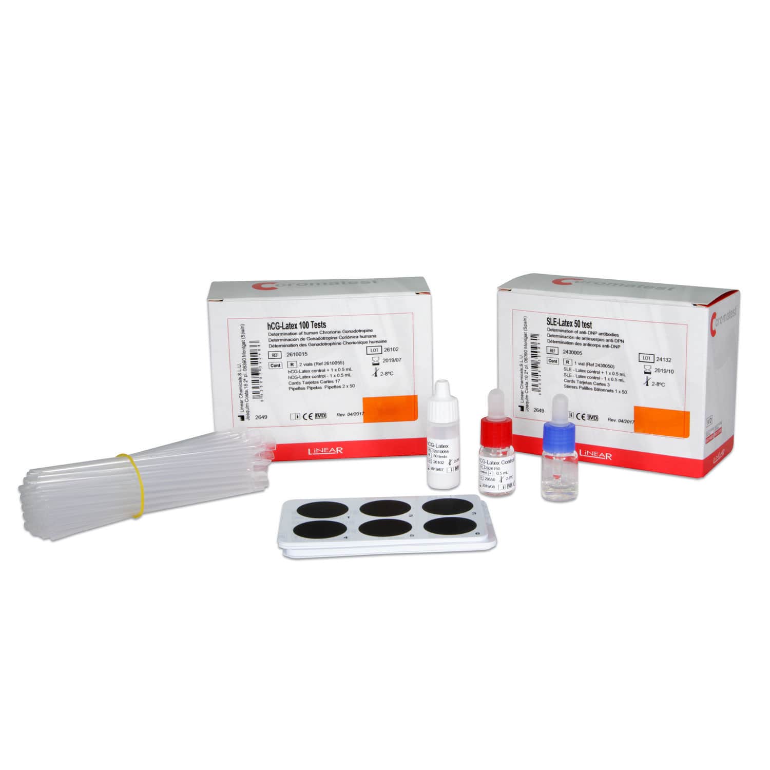 Rapid serology test - 2610015 - LINEAR CHEMICALS - hCG / urine / for ...
