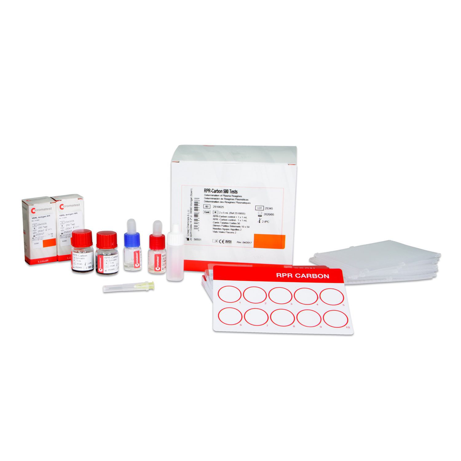 Infectious disease test kit - 2510025 - LINEAR CHEMICALS - syphilis ...