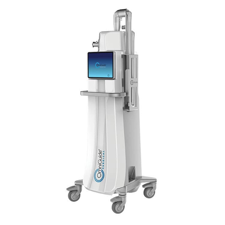 Soft tissue surgery laser - BEACON™ - OmniGuide - CO2 / trolley-mounted