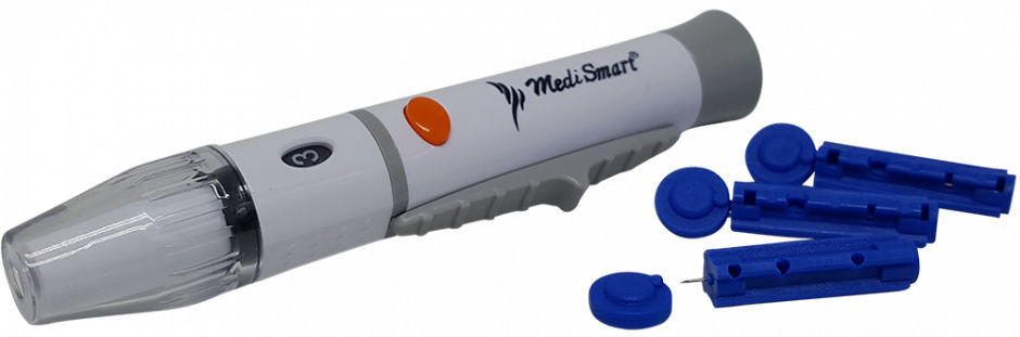 Reusable lancing device - MediSmart® - Lobeck Medical AG
