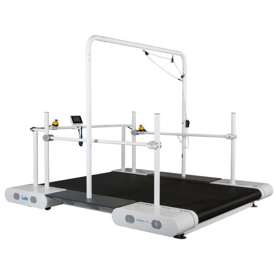 Treadmill with handrails - Valiant Ultra 450 - Lode - with harness ...
