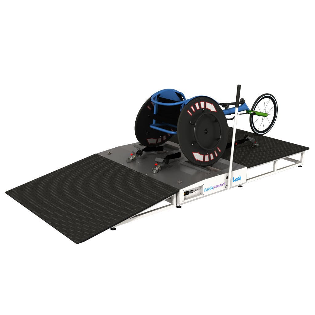 Wheelchair-bound person treadmill ergometer - 988900 - Lode