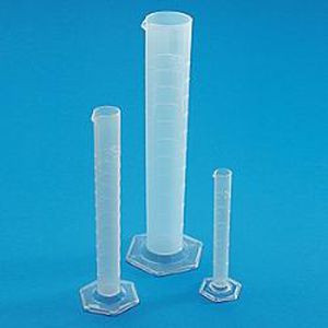 Polypropylene measuring cylinder - 290119 - LP ITALIANA SPA - graduated