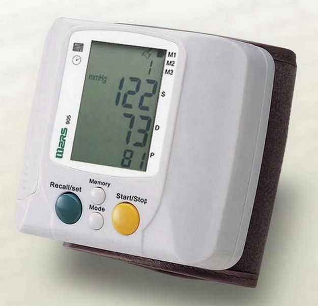 Automatic blood pressure monitor - MS-905 - Mars Medical Products - wrist