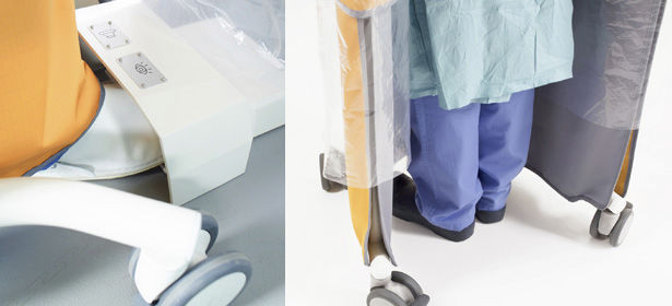 X-ray radiation shielding screen / mobile - WD261 - MAVIG