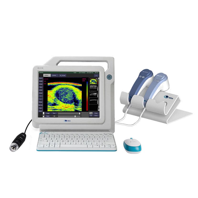 Portable ultrasound system - MD-310S - MEDA - for skin ultrasound ...