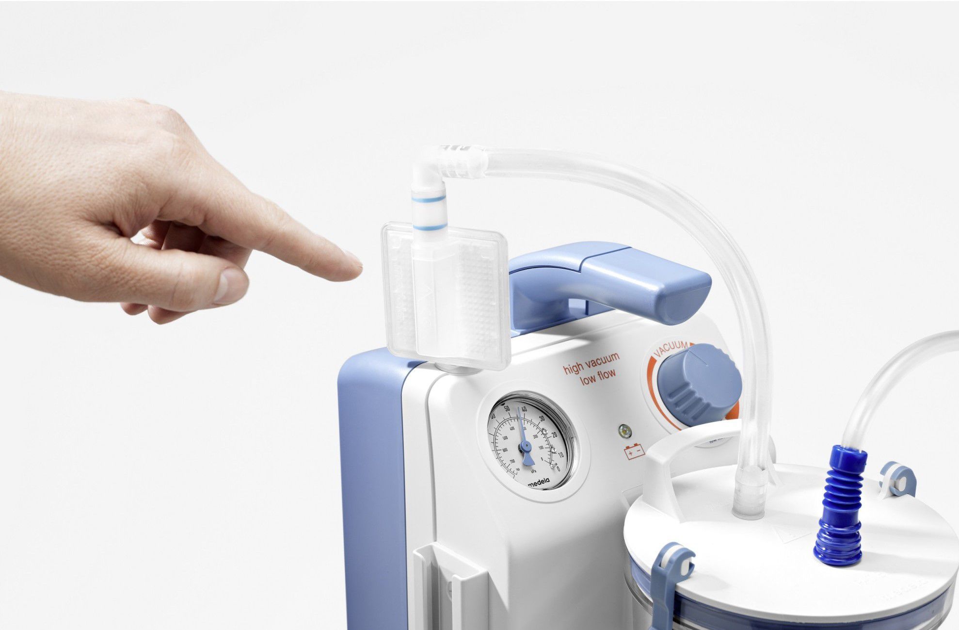 Hydrophilic filter - Medela - Medela Healthcare - for medical suction pumps