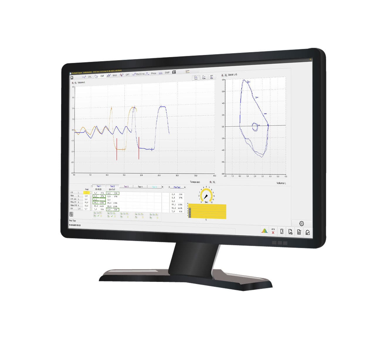 Management software - ExpAir II - MGC Diagnostics - data management ...