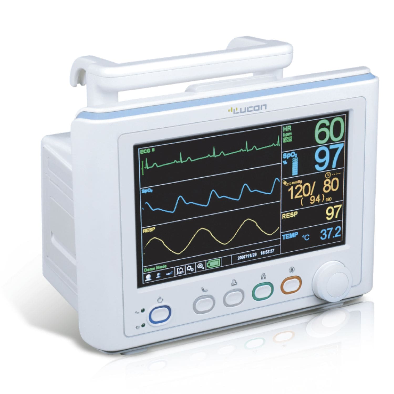 Compact multi-parameter monitor - M20 - Mediana - ECG / RESP / TEMP