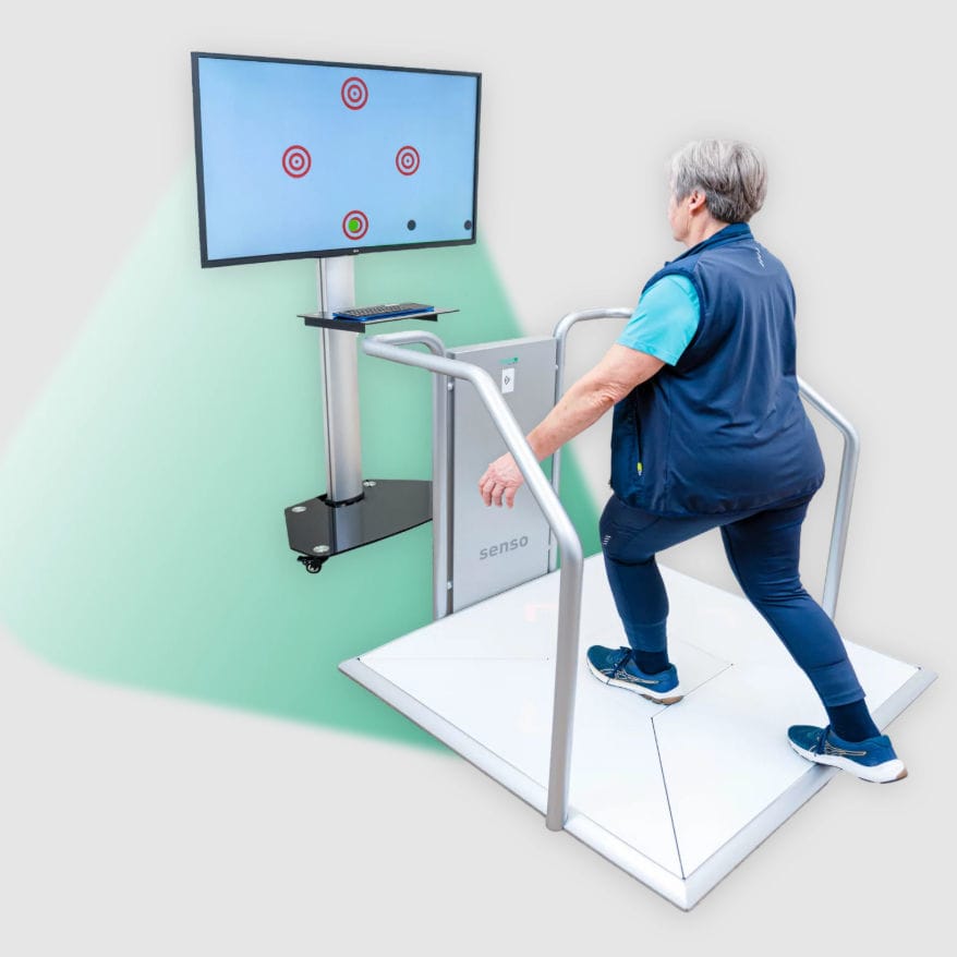 Balance rehabilitation system - senso - THERA TRAINER - computer ...