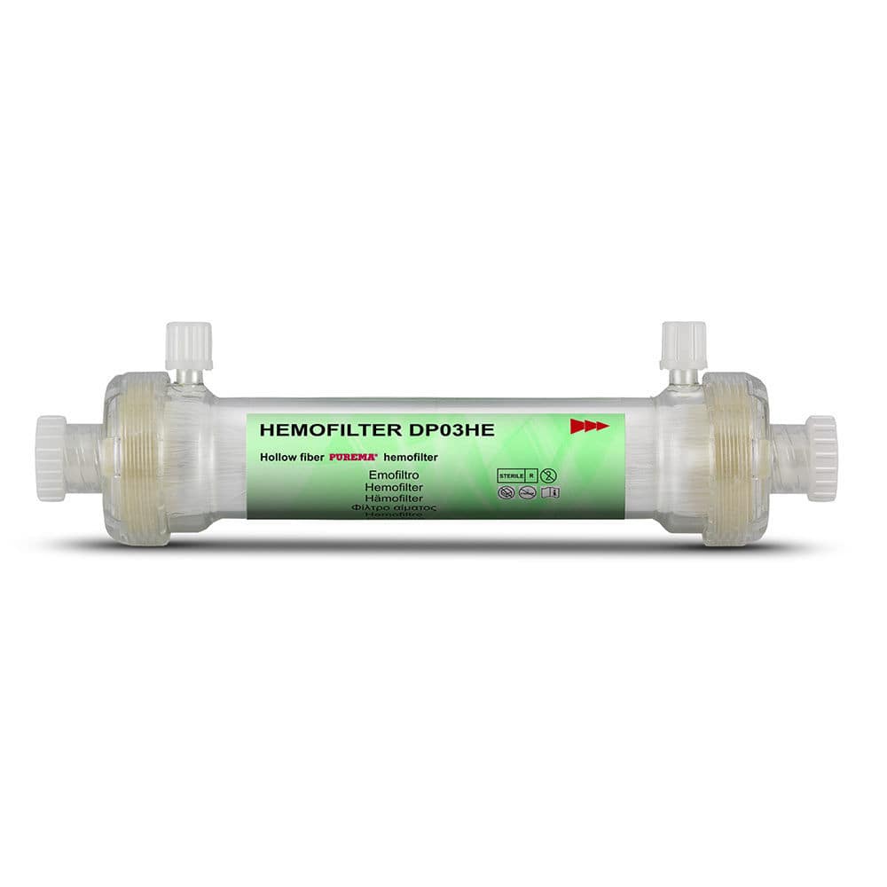 CRRT treatment hemofilter - DP03HE - MEDICA - hollow-fiber / membrane ...