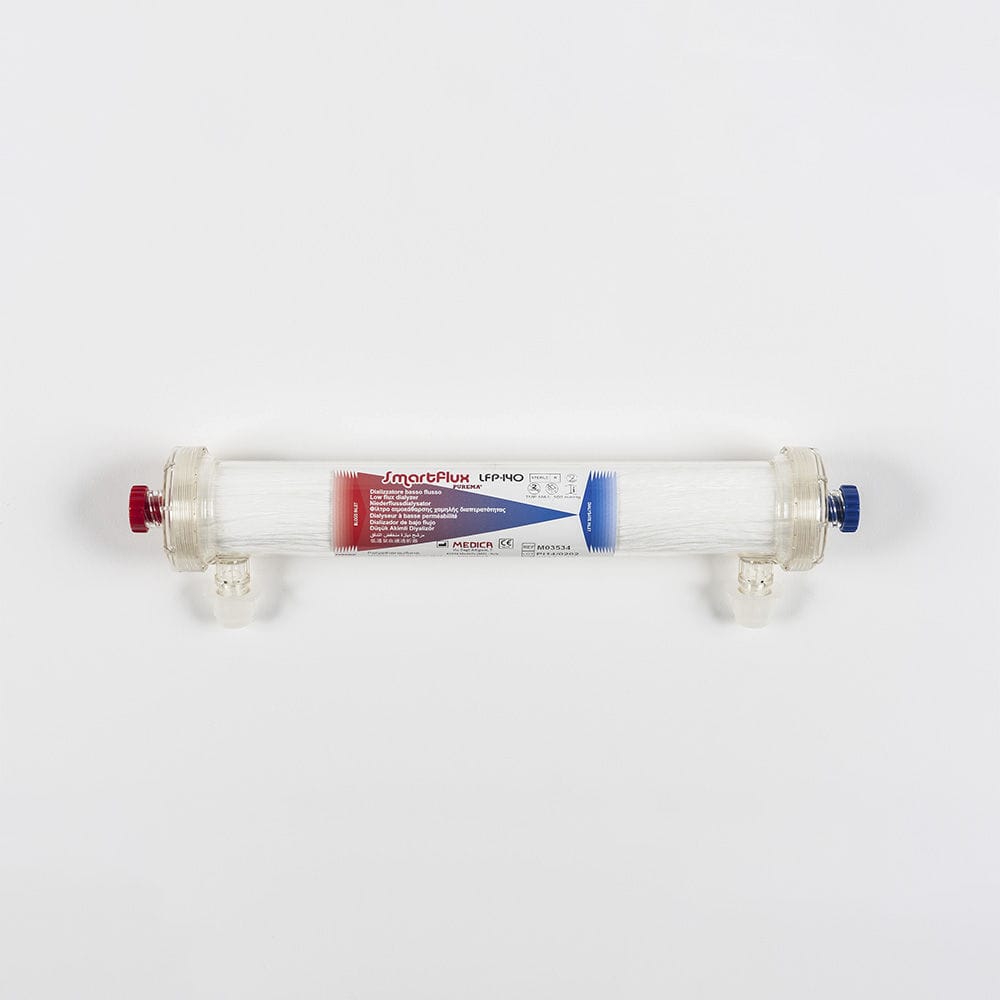 Polyethersulfone dialyzer - Smartflux L - MEDICA - hollow-fiber / high ...