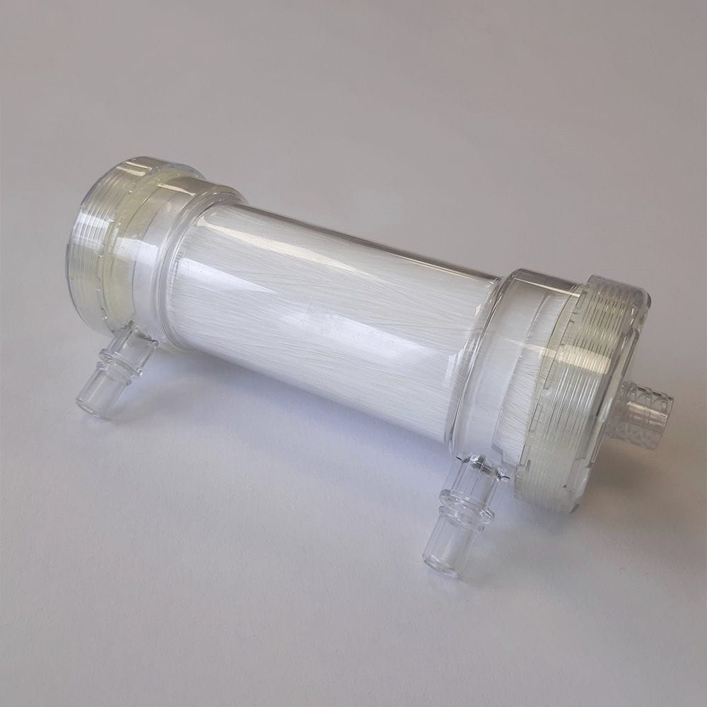 Hollow-fiber filter - MEDICA - membrane / water / blood
