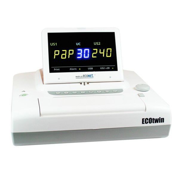 FHR fetal monitor - ECOtwin - Medical Econet - twin FHR / TOCO / with ...