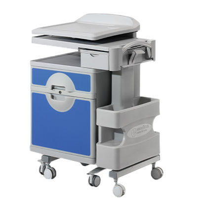 Modular bedside table - Nova - Medical Iberica - with drawers