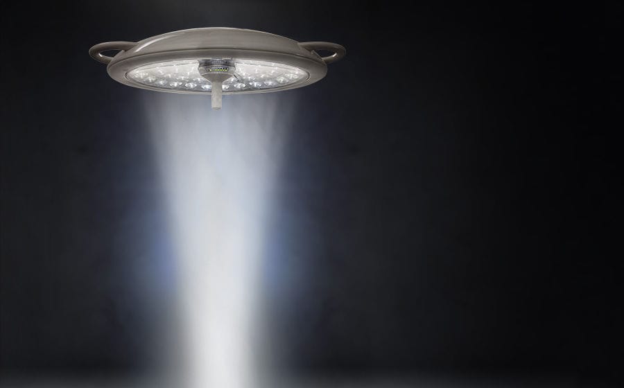 Ceiling-mounted surgical light - System Two - Medical Illumination ...